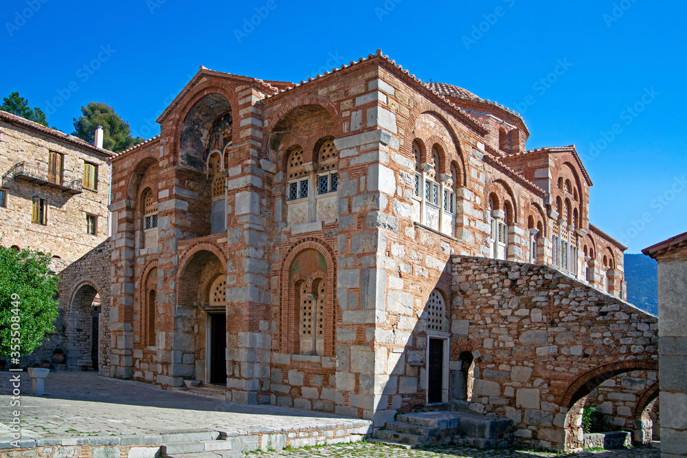 Hosios Loukas is a historic walled monastery, one of the most important ...