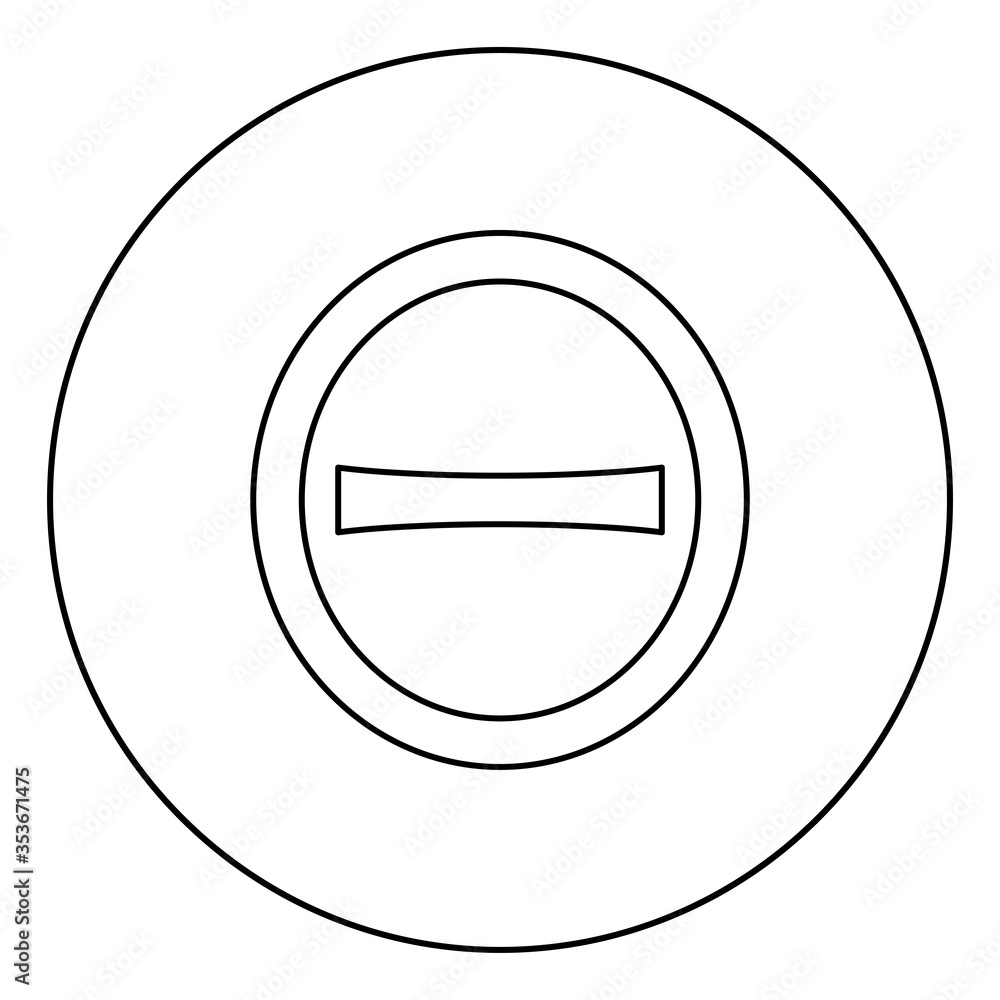 Theta capital greek symbol uppercase letter font icon in circle round ...