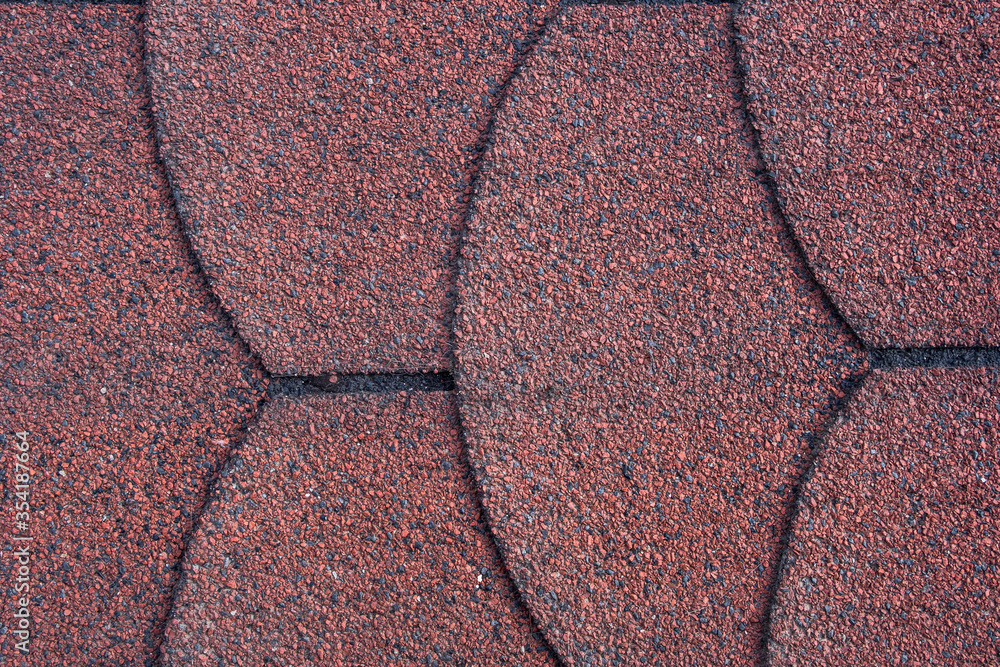 Red shingle roof background and texture. Stock Photo | Adobe Stock
