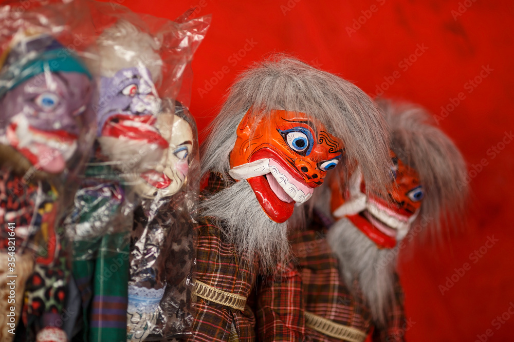 Character of Wayang Golek-Sundanese traditional puppet show. Stock ...