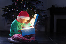 Elf With Present Free Stock Photo - Public Domain Pictures