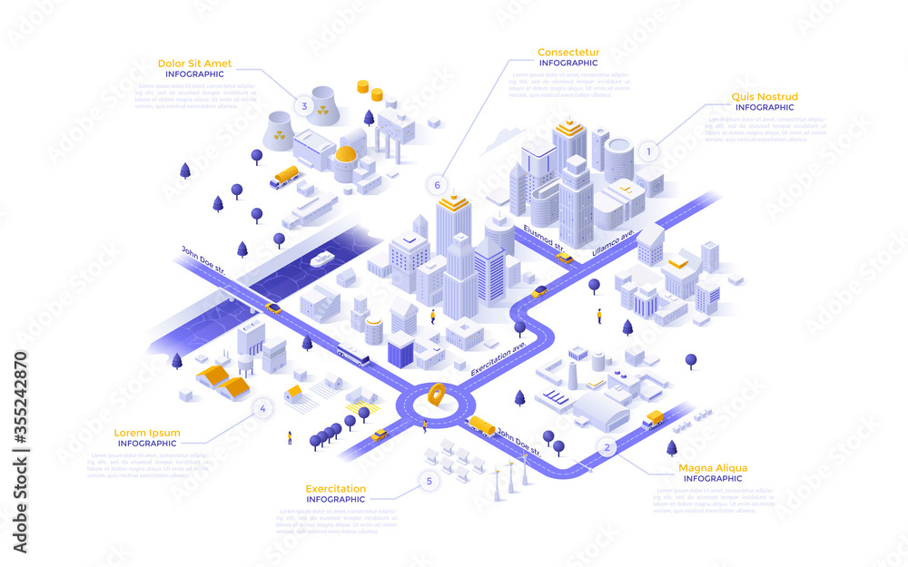 Isometric vector illustration Stock Vector | Adobe Stock