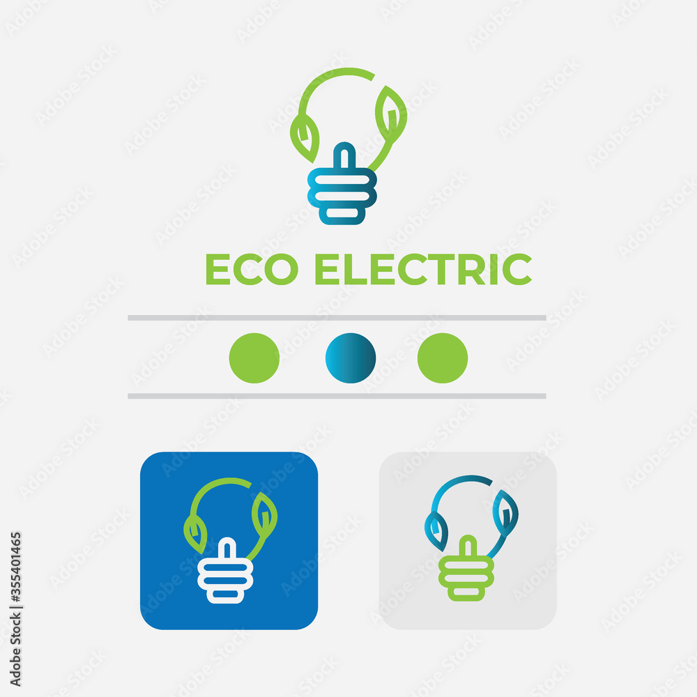 Eco Electric Plug Logo can for power logo - energy Icon - electricity ...