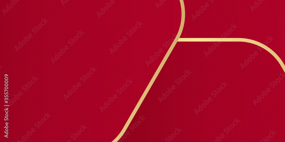 Modern red gold powerpoint presentation templates set. Use for modern ...