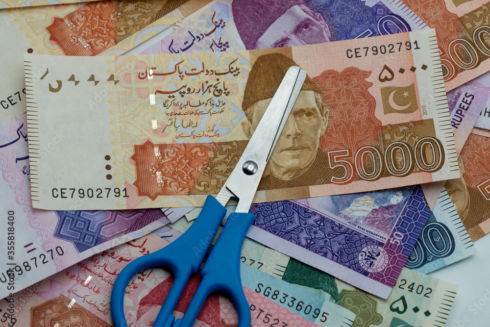 Pakistani Rupees, Pakistani currency notes Stock Photo | Adobe Stock