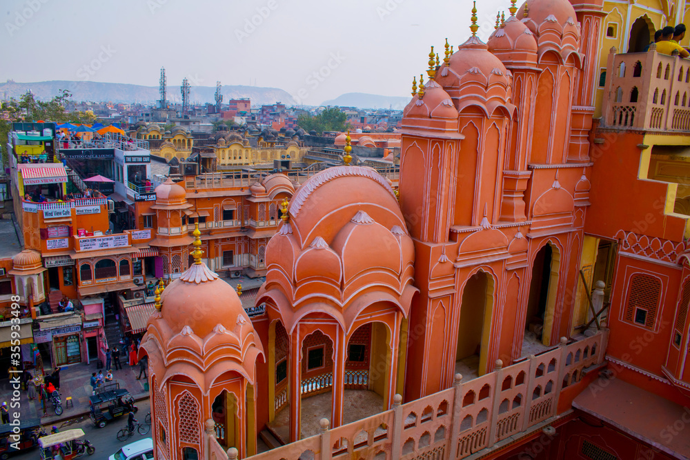 Hawa Mahal Rd, Badi Choupad, J.D.A. Market, Pink City, Jaipur ...