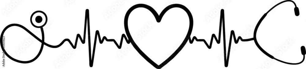 Heartbeat SVG, Nurse SVG, Doctor SVG, Healthcare Svg, Stethoscope Svg ...