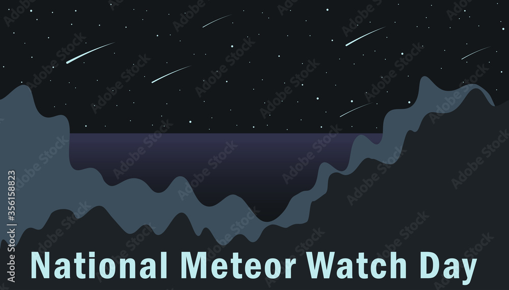 National meteor watch day, traditionally celebrated on June 30 at the ...