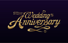 Golden Wedding Text Free Stock Photo - Public Domain Pictures