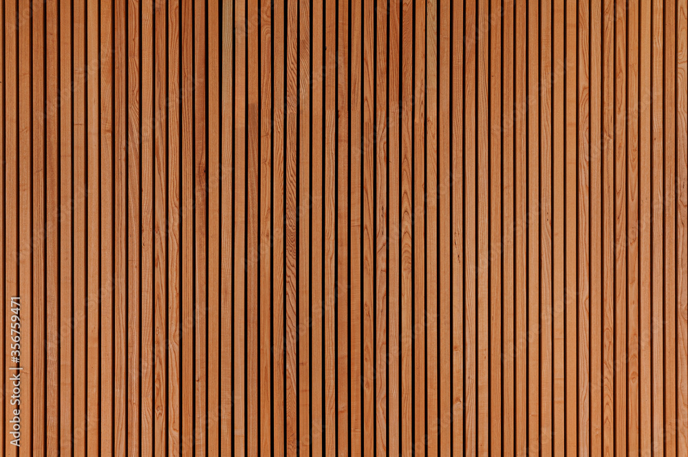 Oak wood planks texture background. Wooden sticks facade texture detail ...