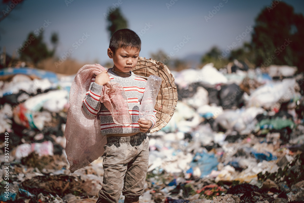 Poor Children Working