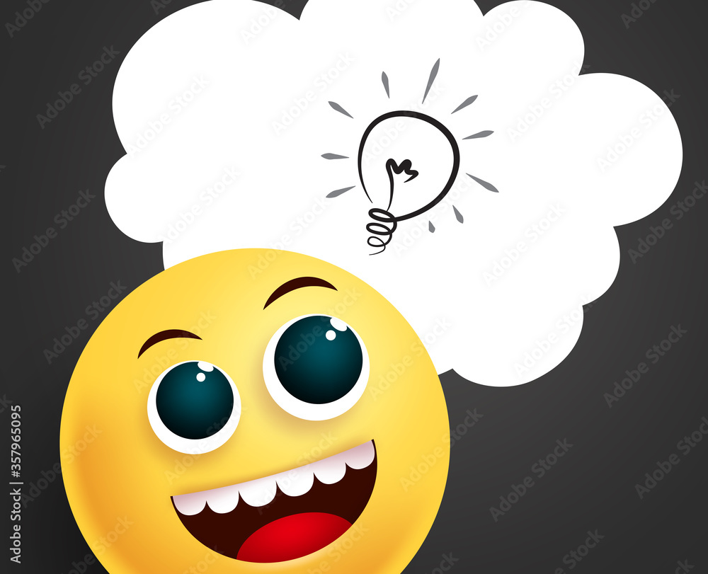 Thinking Smiley Face Clip Art