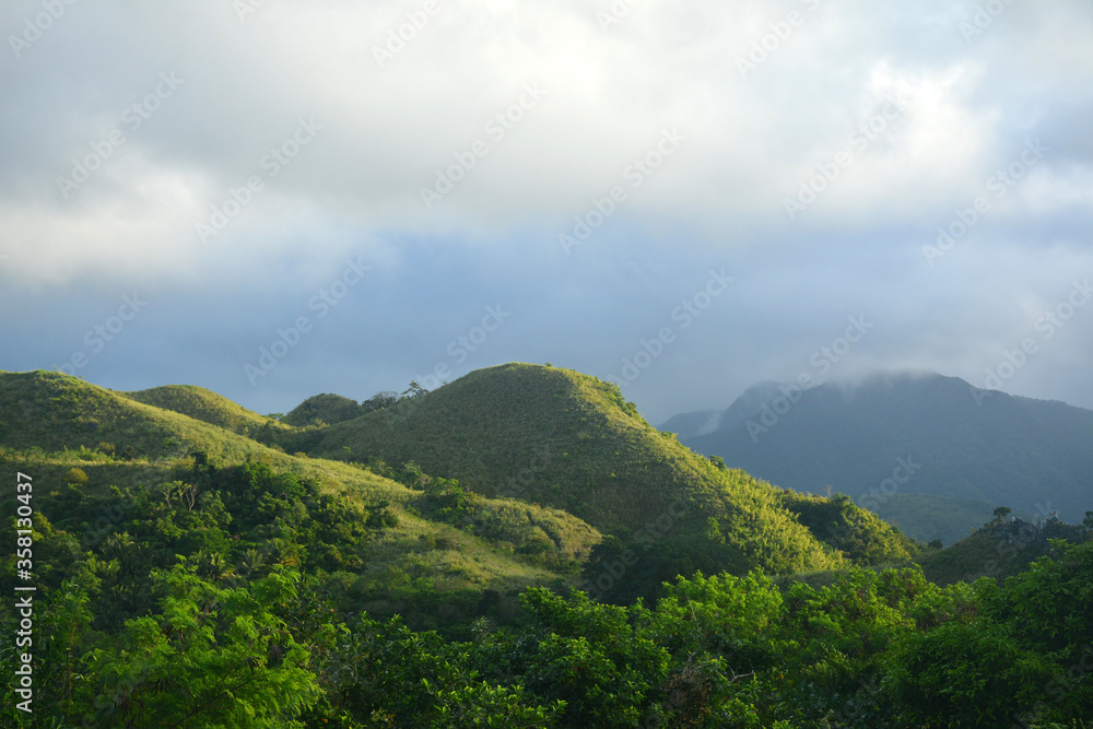 View from the top at Treasure Mountain in Tanay, Rizal, Philippines ...