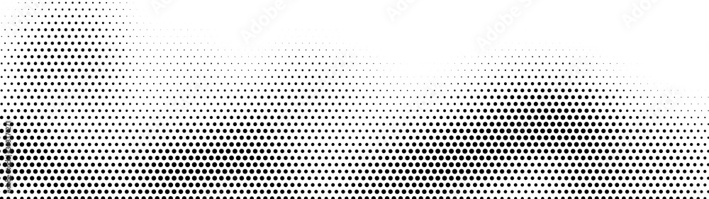 Gradient halftone. Abstract gradient background of black dots. Halftone ...