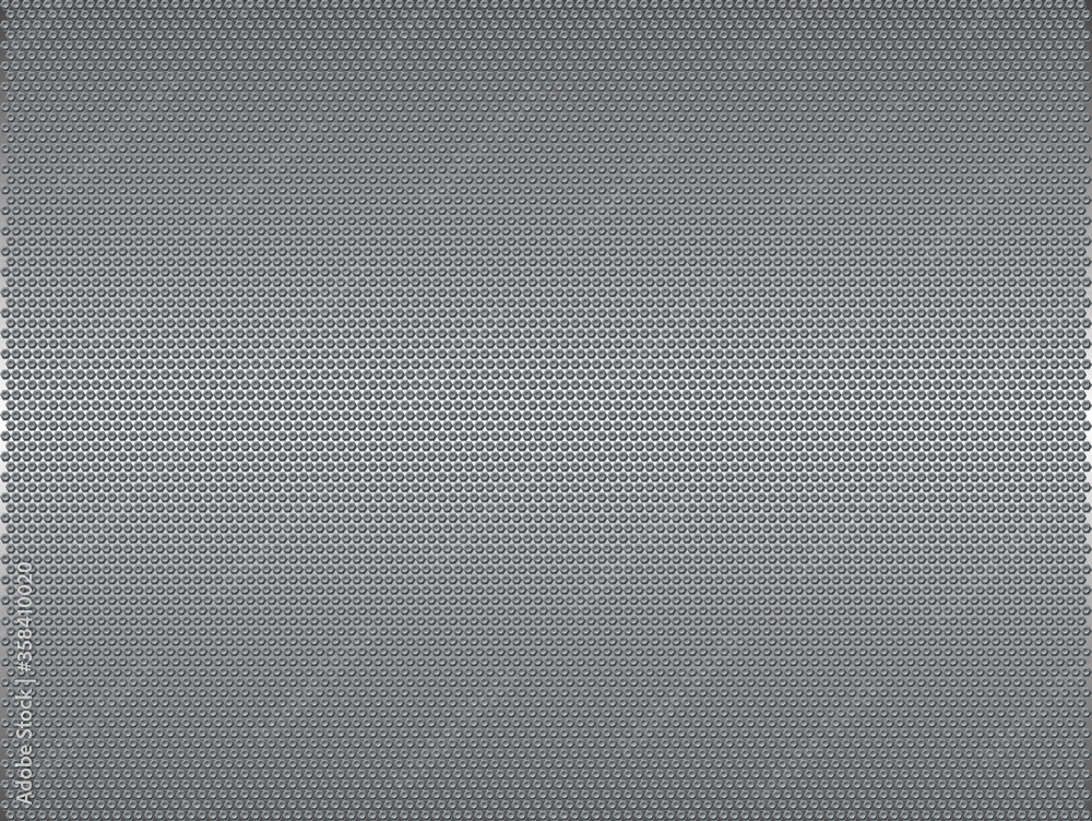 Abstract Black metal texture steel background. Perforated sheet metal ...