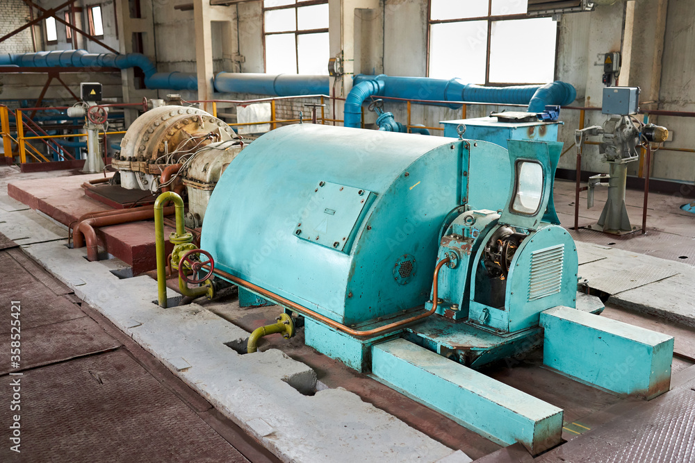 Interior element of chemical enterprise high pressure air turbo ...