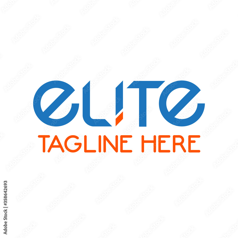 Elite logo design template Stock Vector | Adobe Stock