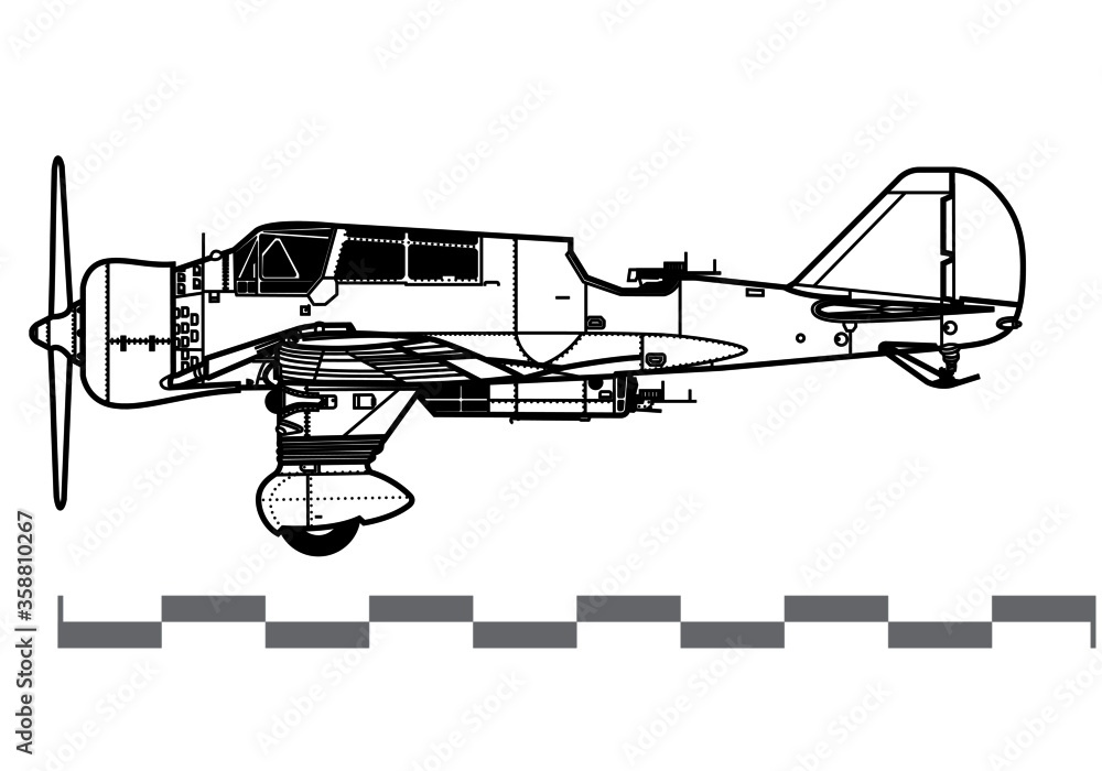 PZL.23 Karas. World War 2 light bomber and reconnaissance aircraft ...