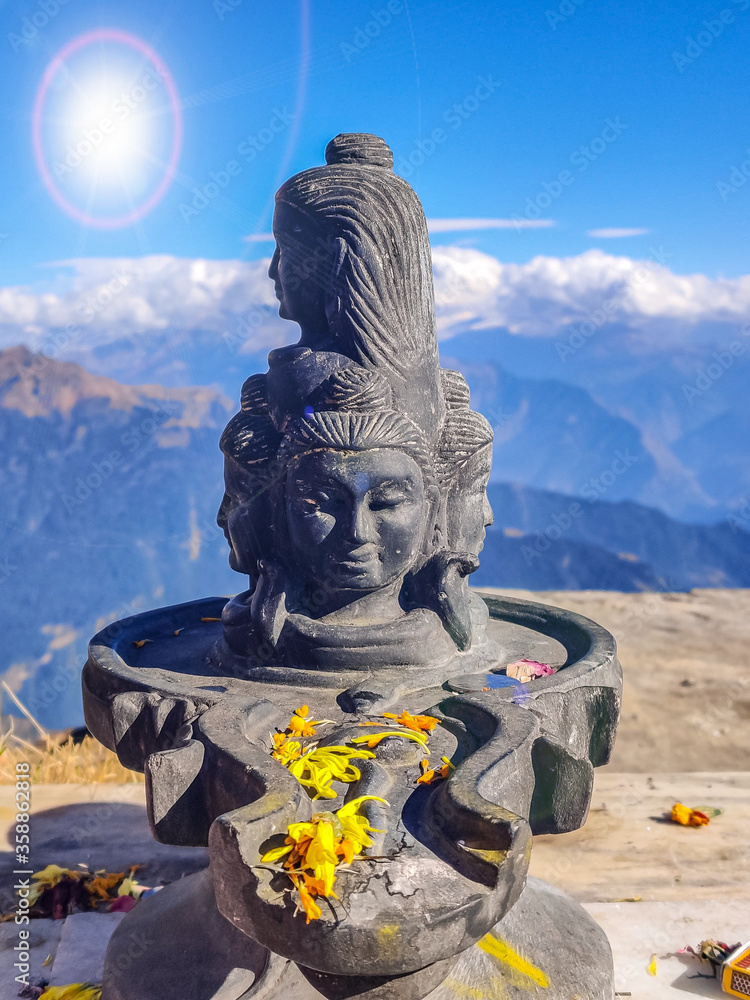 statue of god shiva Stock Photo | Adobe Stock