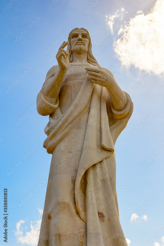 Christ of Havana (Cristo de La Habana), a large sculpture of Jesus of ...