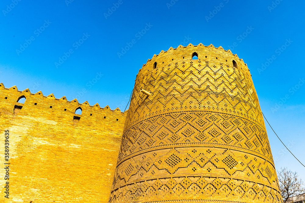 Foto stock di It's Arg of Karim Khan, a citadel, Shiraz, Iran. It was ...
