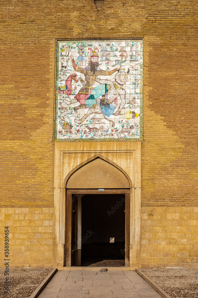 It's Arg of Karim Khan, a citadel, Shiraz, Iran. It was built as part ...