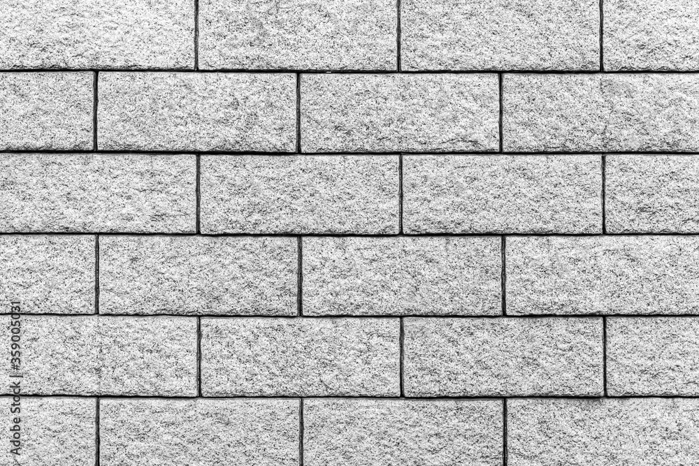 Concrete stone block wall texture and background seamless. Stock Photo ...