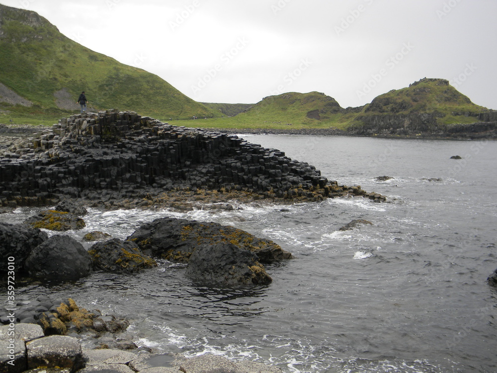 Giant's Causeway is an area interlocking basalt columns, the result of ...