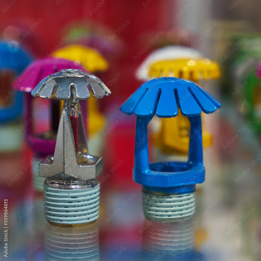 Automatic Fire Extinguishing System Sprinkler Stock Photo Adobe Stock