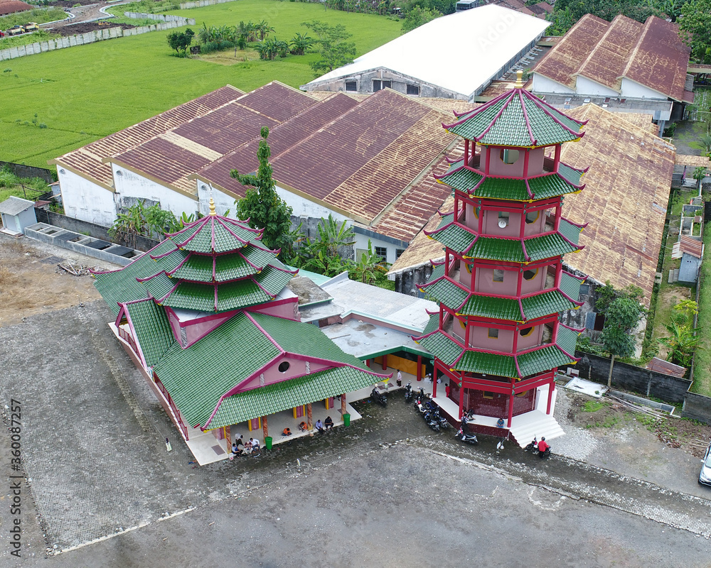 Cheng Hoo Mosque is a place of worship for Muslims with Chinese nuances ...