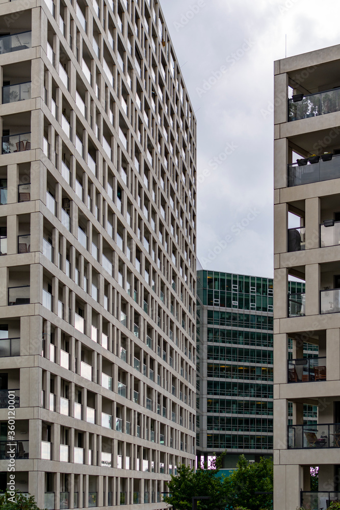 Corporte building Vienna. The Vienna International Center is a Complex ...