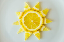 Lemon Sun Free Stock Photo - Public Domain Pictures