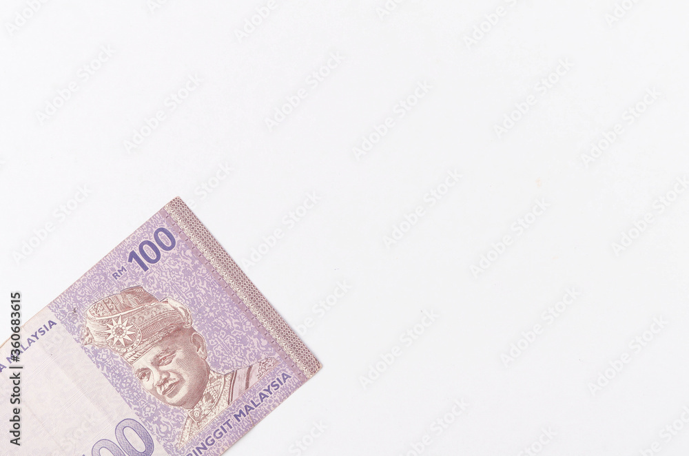 Malaysia Currency (MYR) Ringgit Malaysia bank note. Close up on money ...