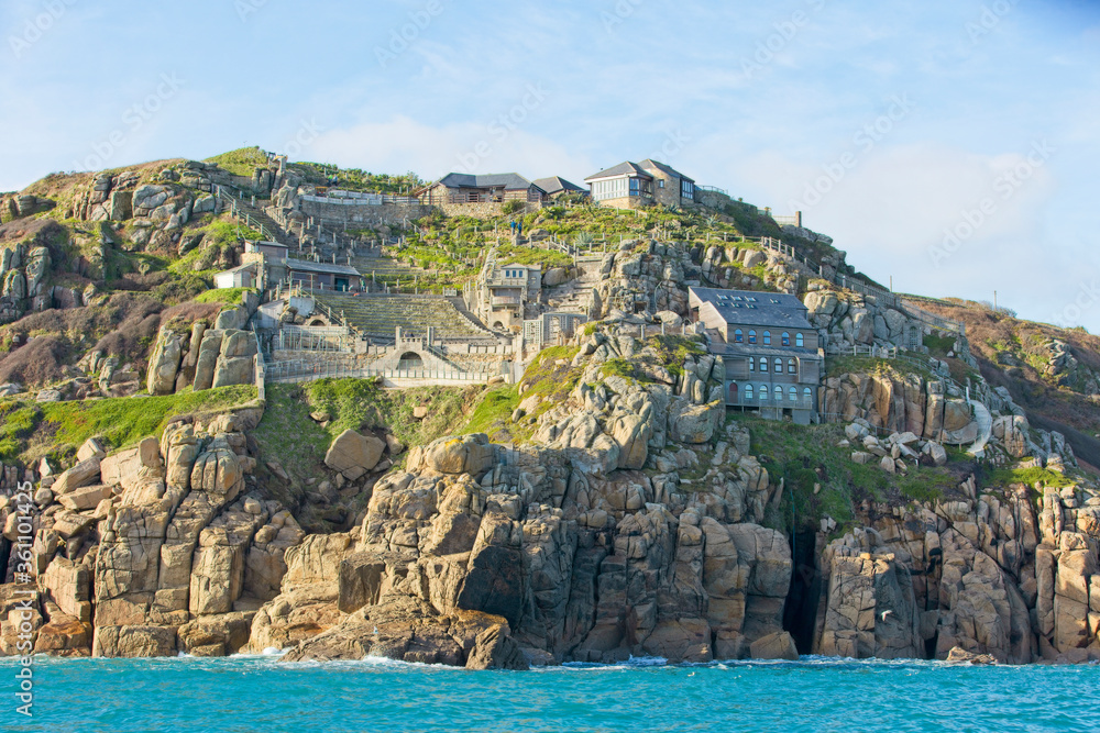 The Minak Theatre, an amphitheatre cut into the granite cliff at ...