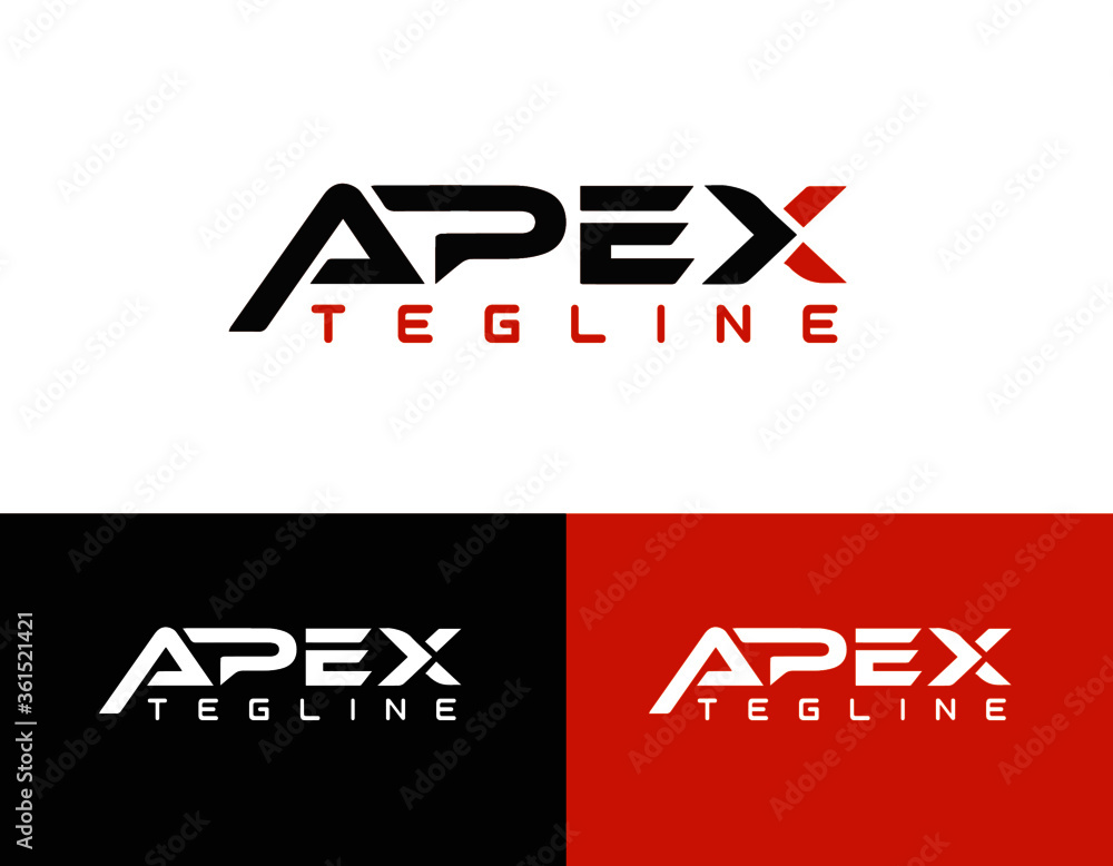 Apex Professional Modern Vector Logo Design l 100% editable Stock ...