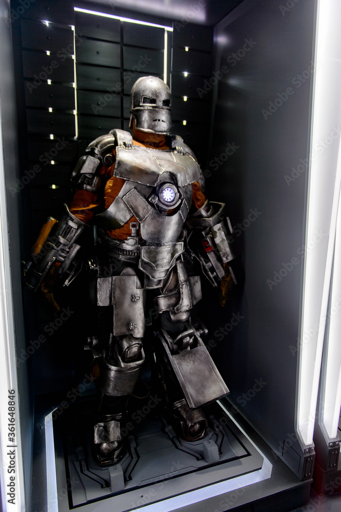 LAS VEGAS, NV, USA - SEP 20, 2017: Original prototype for the Iron Man ...