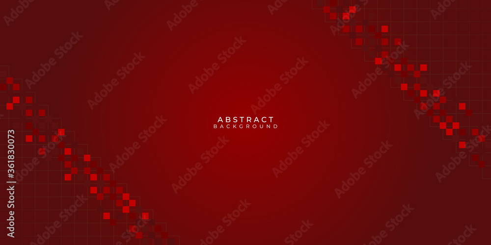 Modern red powerpoint presentation templates set. Use for modern ...