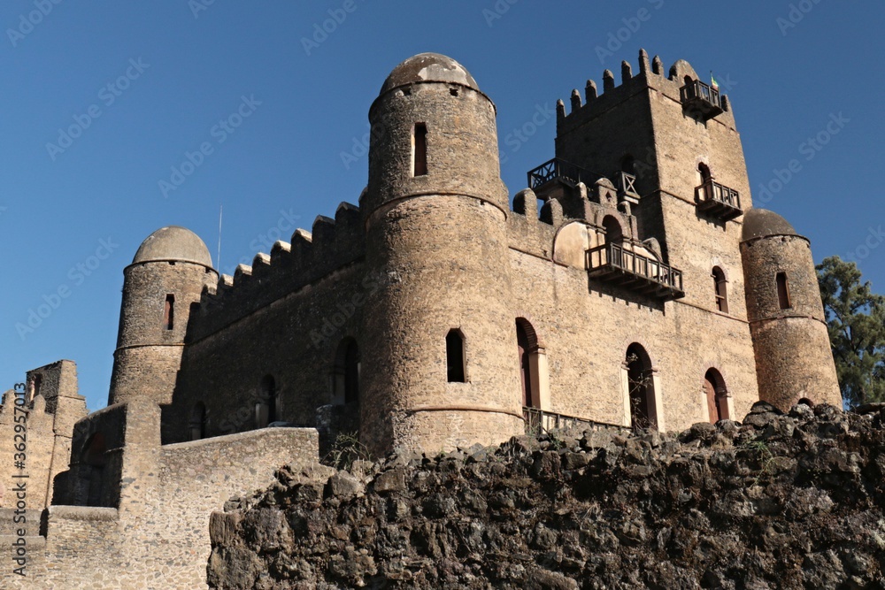 Fasil Ghebbi (Royal Enclosure) is the remains of a fortress-city within ...