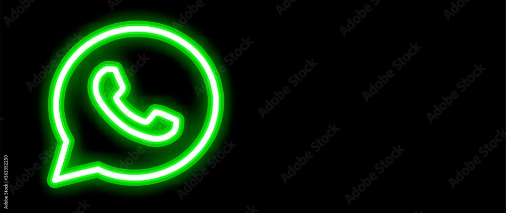 whatsapp logo. whatsapp social media.whatsapp label Stock Photo | Adobe ...