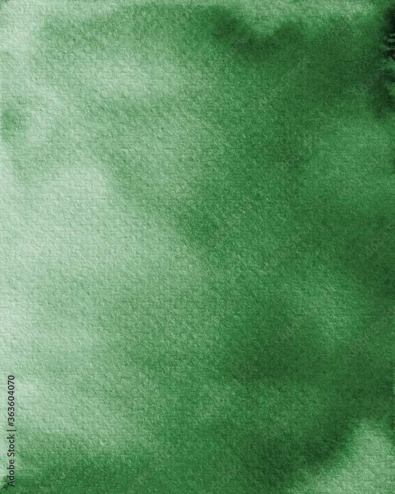 Emerald Green Watercolour Background, Digital Paper Texture, Background ...