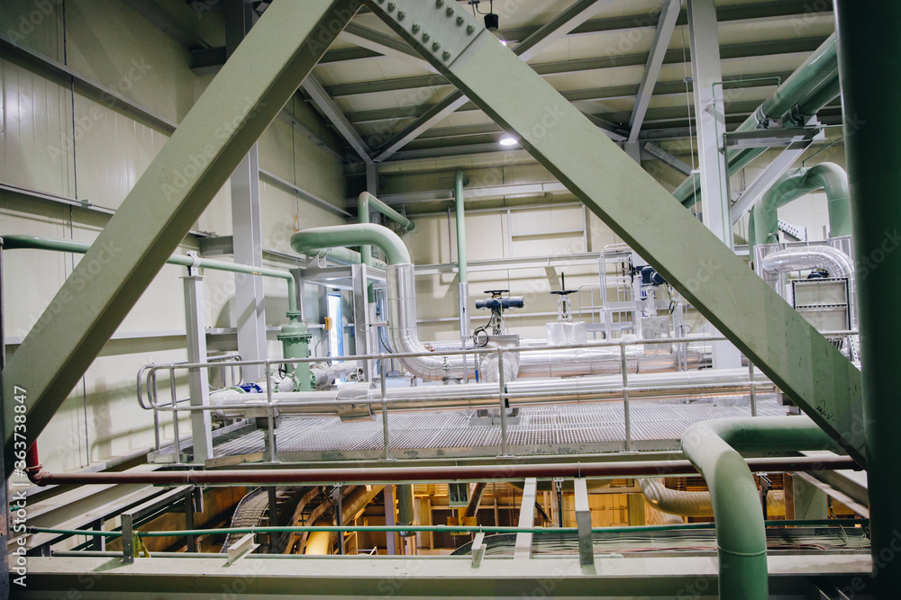 Heavy Industrial Power plant Equipments consisting of Turbines, Heat ...