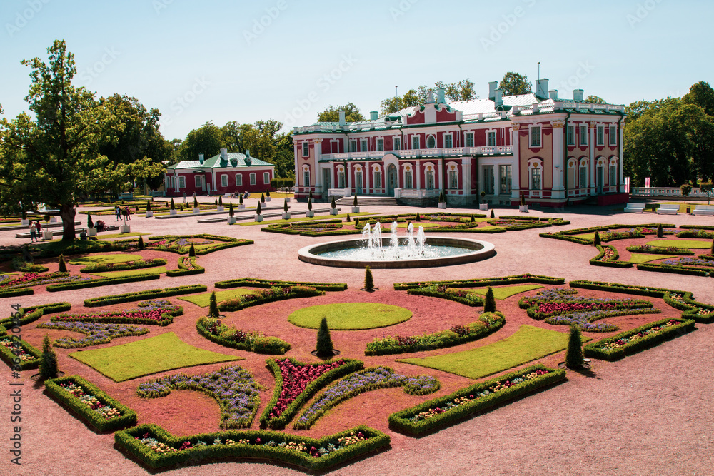 Kadriorg Palace was built by Tsar Peter the Great in the 18th Century ...