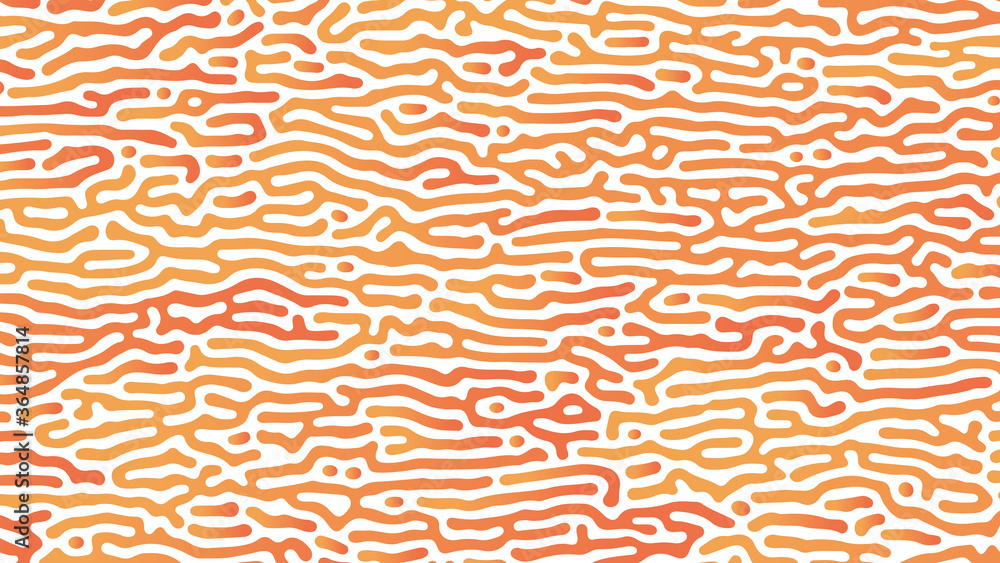 An abstract Reaction-diffusion or Turing pattern formation, coral reef ...