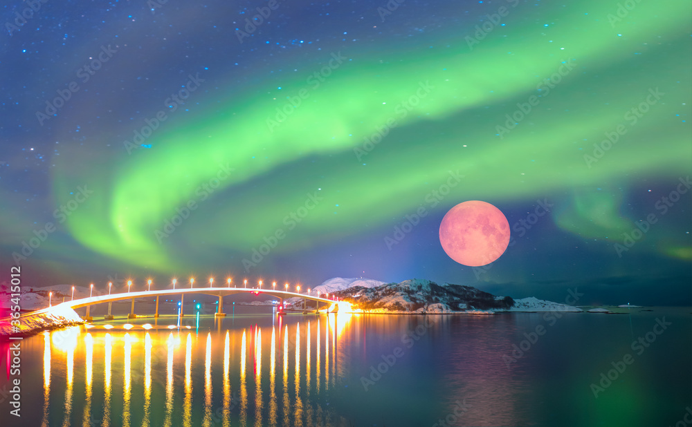 Sommaroy Bridge is a cantilever bridge connecting the islands of ...