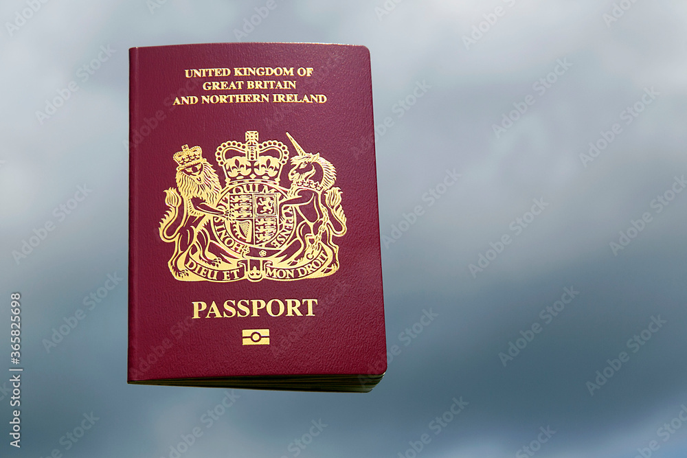 The new British Passport of the United Kingdom of Great Britain and ...