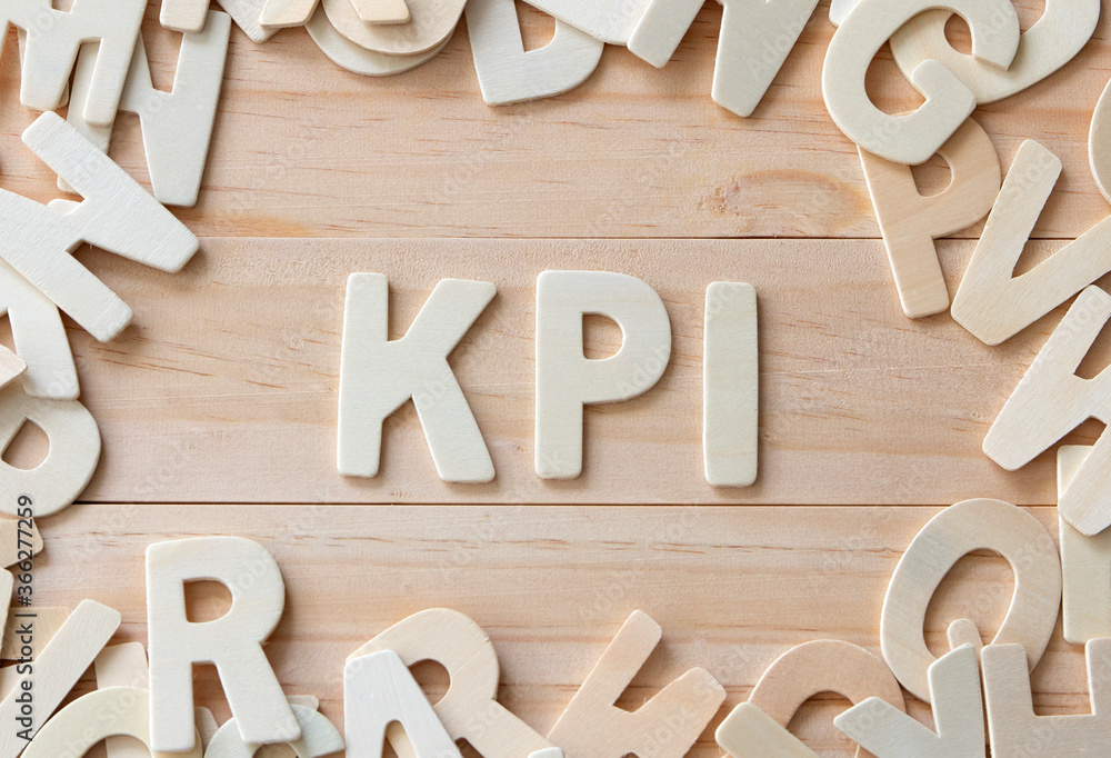 Key Performance Indicator , letters put in word KPI Stock Photo | Adobe ...