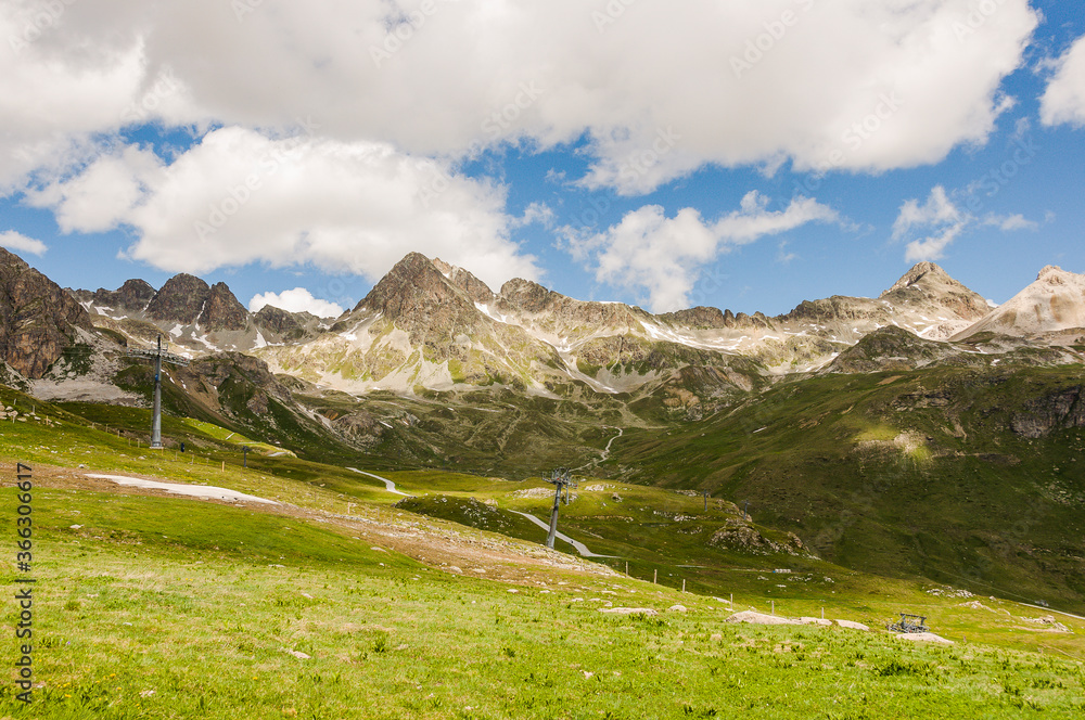 St. Moritz, Piz Nair, Piz Grisch, Piz Ot, Corviglia, Oberengadin ...