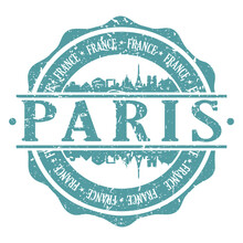 Paris, France Travel Sticker Free Stock Photo - Public Domain Pictures