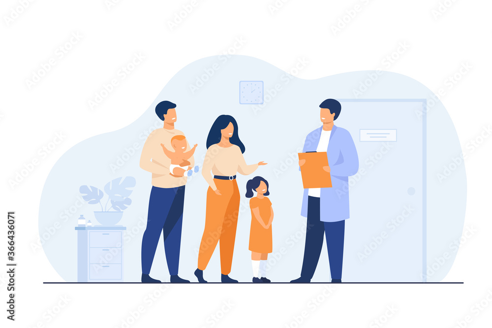 Pediatric Patients Cartoon