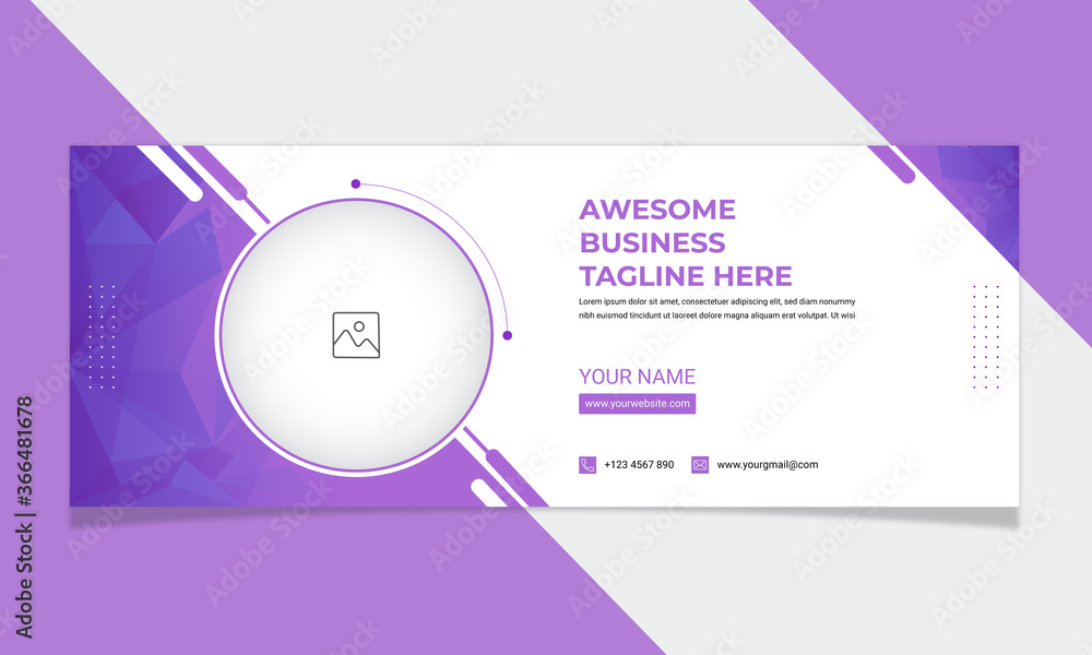 Corporate business marketing agency facebook timeline cover banner ...